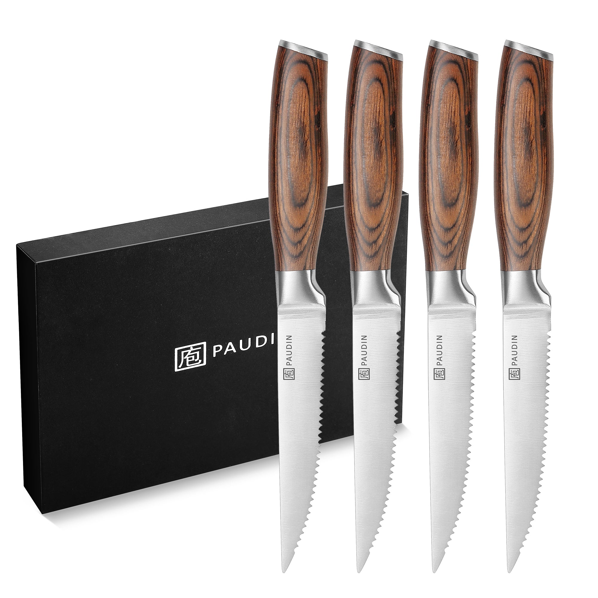 4-PC, PICKWILL 4.5" Steak Knife Set – Paudin Store